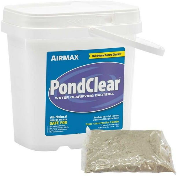 Airmax PondClear Packets, Beneficial Bacteria & Enzyme Clarifier ...
