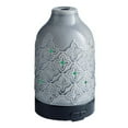 Airome 100 mL Ultrasonic Essential Oil Diffuser, Jasmine, Grey ceramic ...