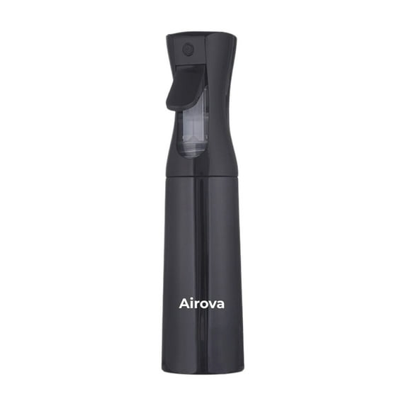 Airova Premium Continuous Fine Mist Spray Bottle 300ml, Refillable Ultra Fine Atomizer Sprayer ...