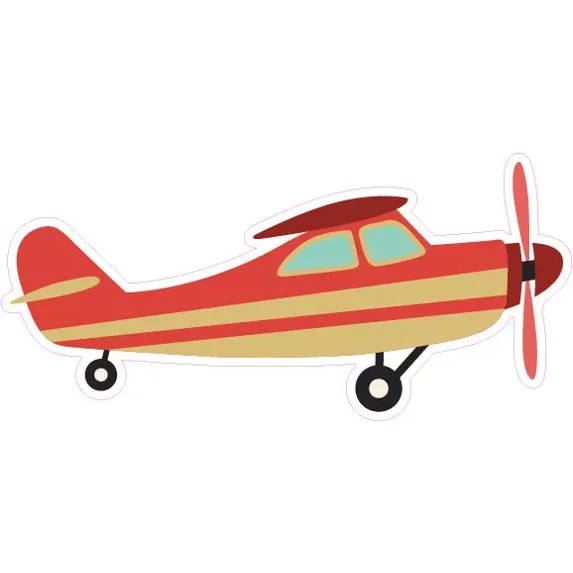 Airplane Air Plane Wings Flying Sticker Window Decal Phone Decal Water ...