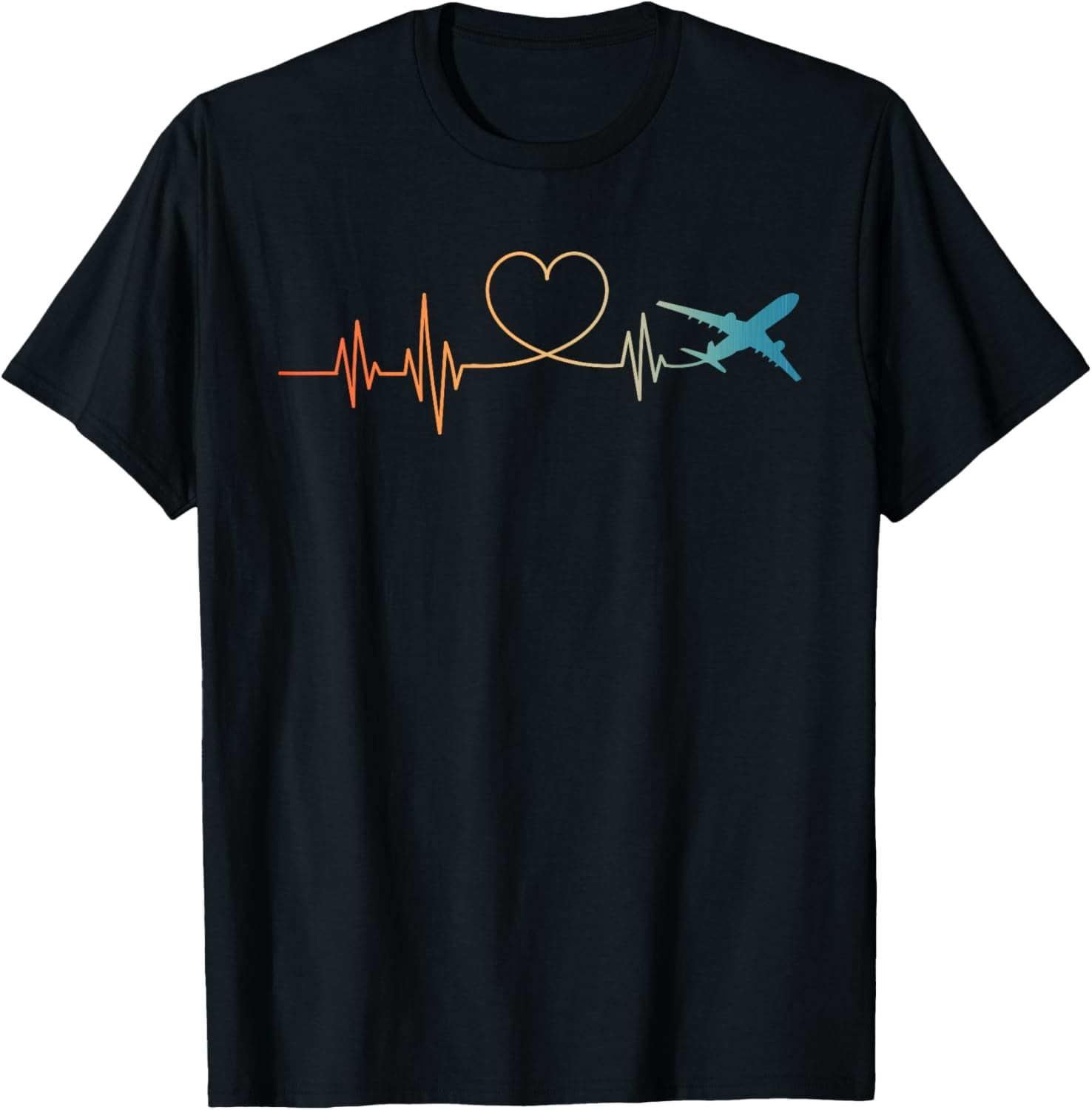 Airplane Art For Men Women Aviation Instructor Airline Pilot T-Shirt ...