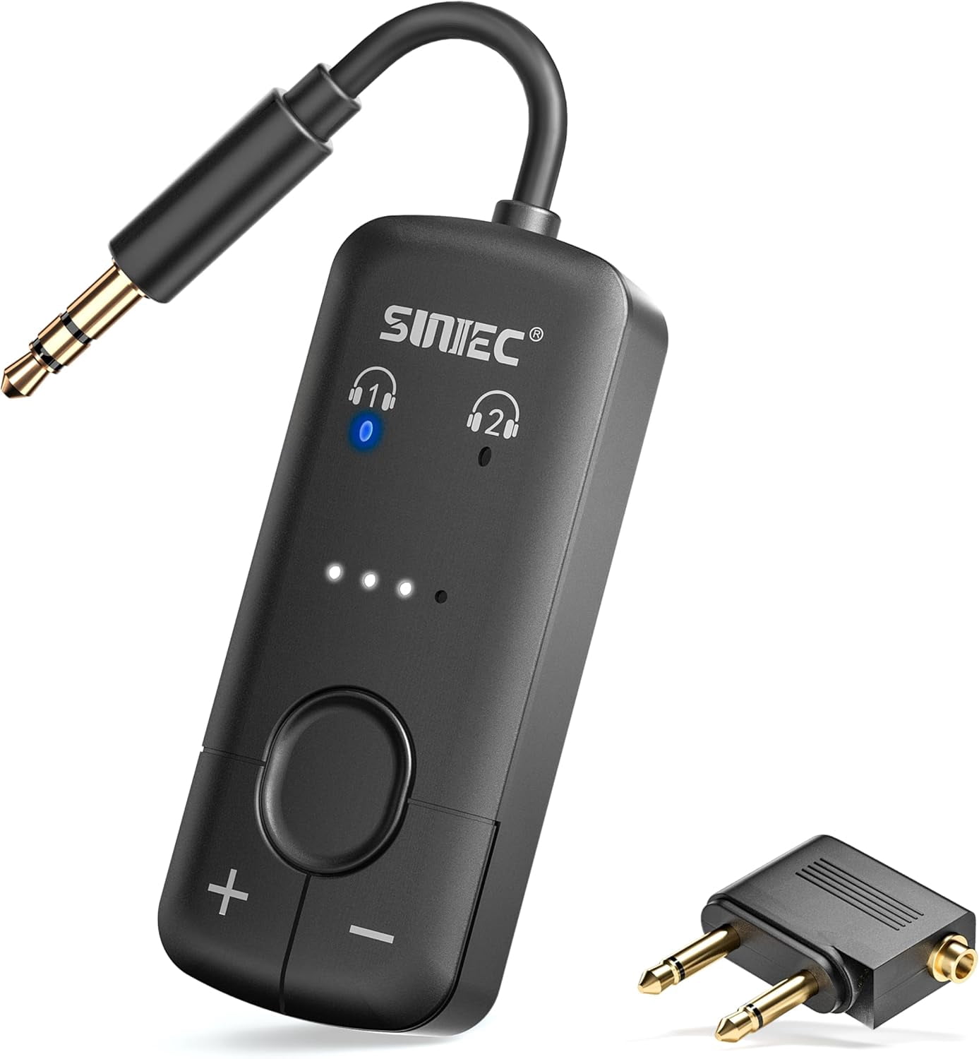Airplane Bluetooth 5.3 Adapter, Wireless Audio Transmitter for ...