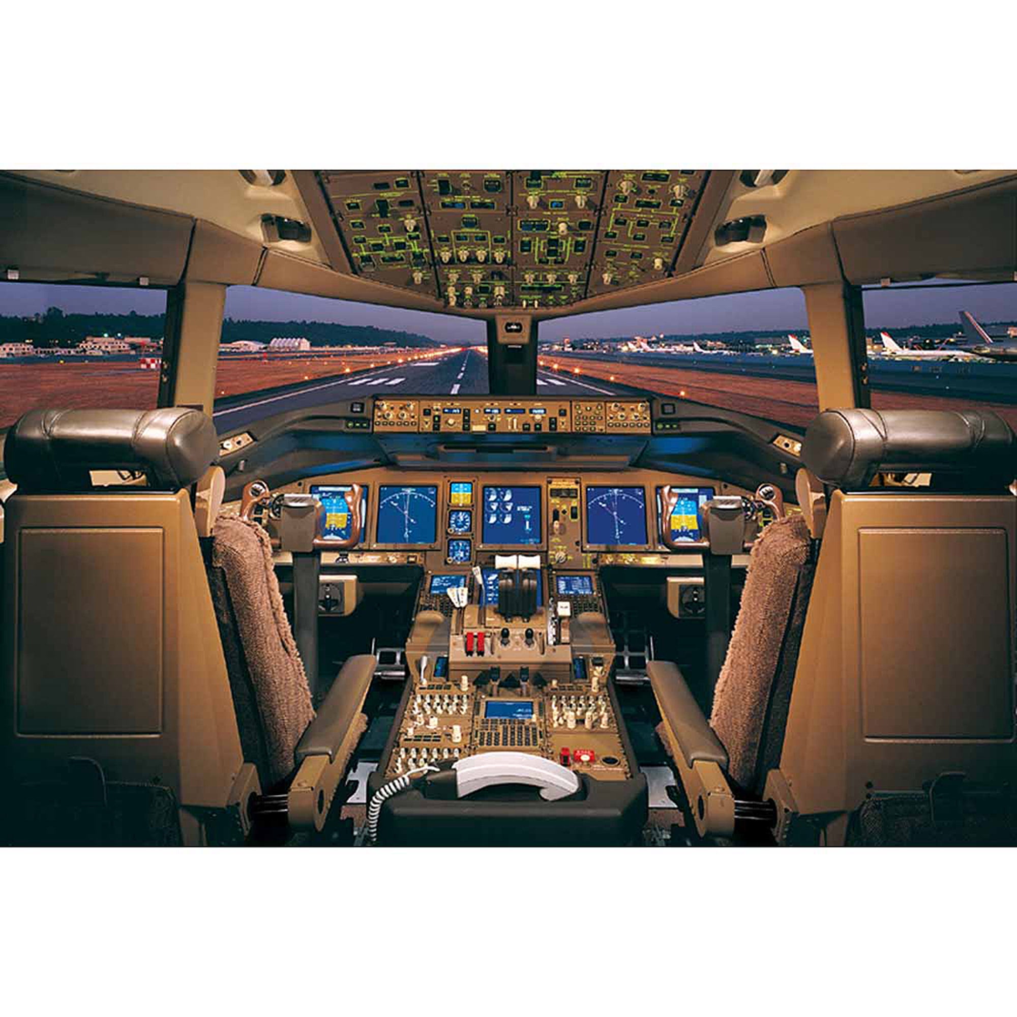 Airplane-Boeing777-200 Deck Photography Art - Walmart.com