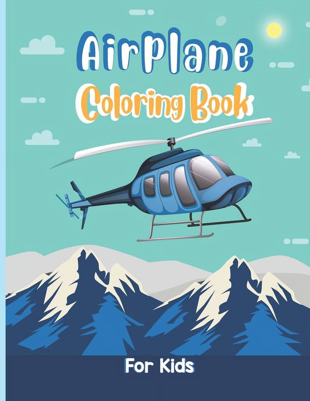 Airplane Coloring Book For Kids : An Airplane Coloring Book for ...