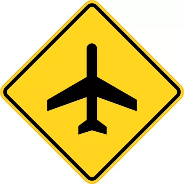 Airplane Crossing Picture Sticker Window Decal Phone Decal Water Bottle ...