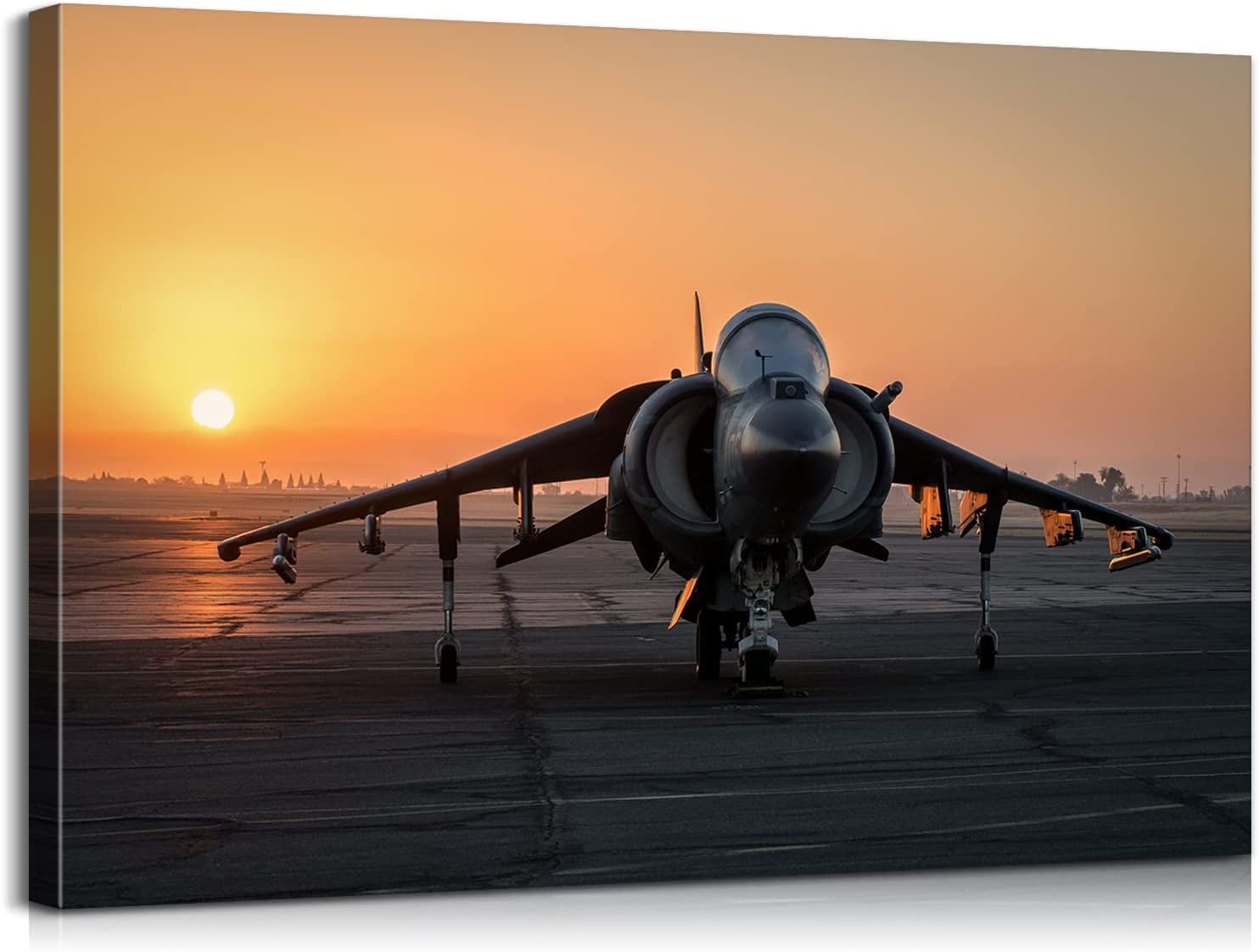 Airplane Decor AV-8B Harrier II Fighter Aviation Jets Poster Aviation ...