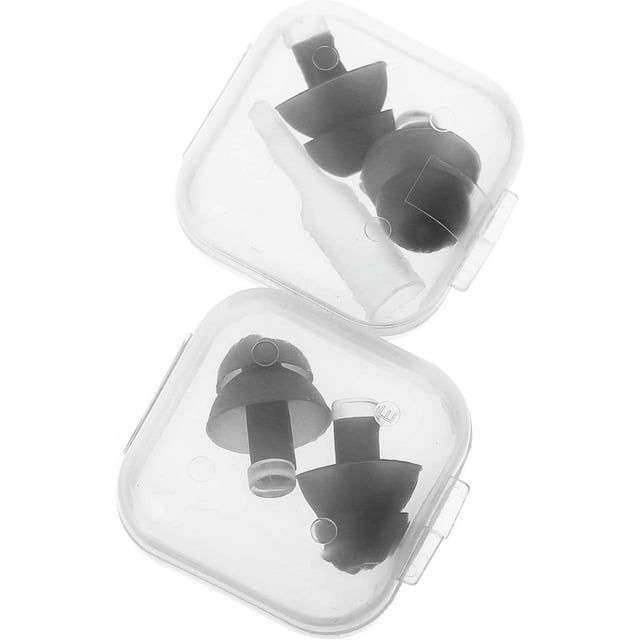 Airplane Ear Plugs 2 Pairs Silicone Earplugs Noise Reduction Earplugs ...
