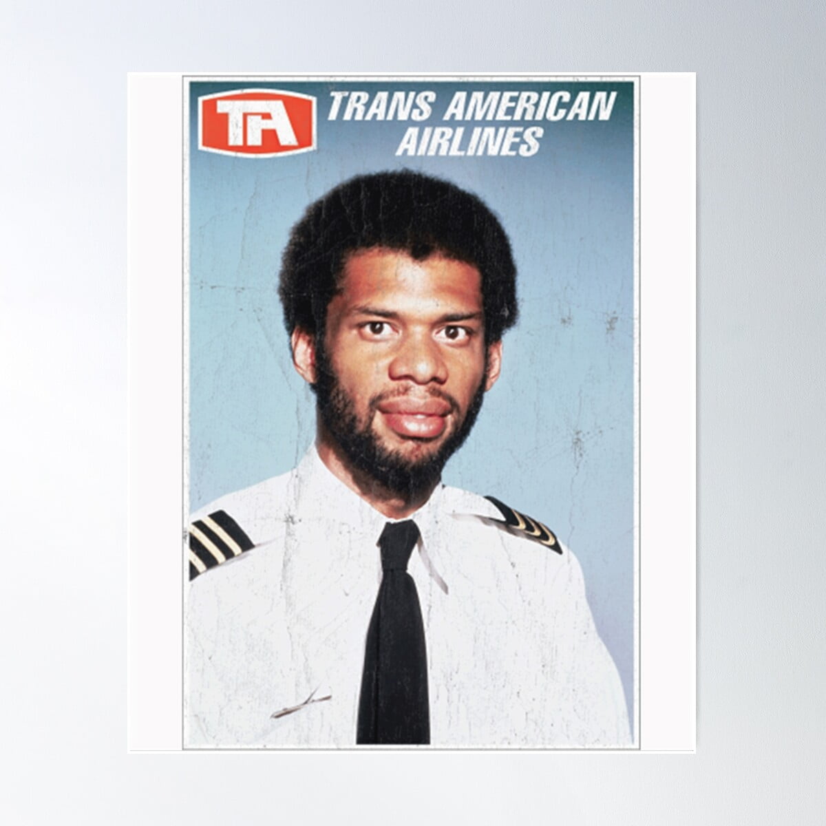 Airplane Flight Engineer Roger Murdock Trans American Airlines ...