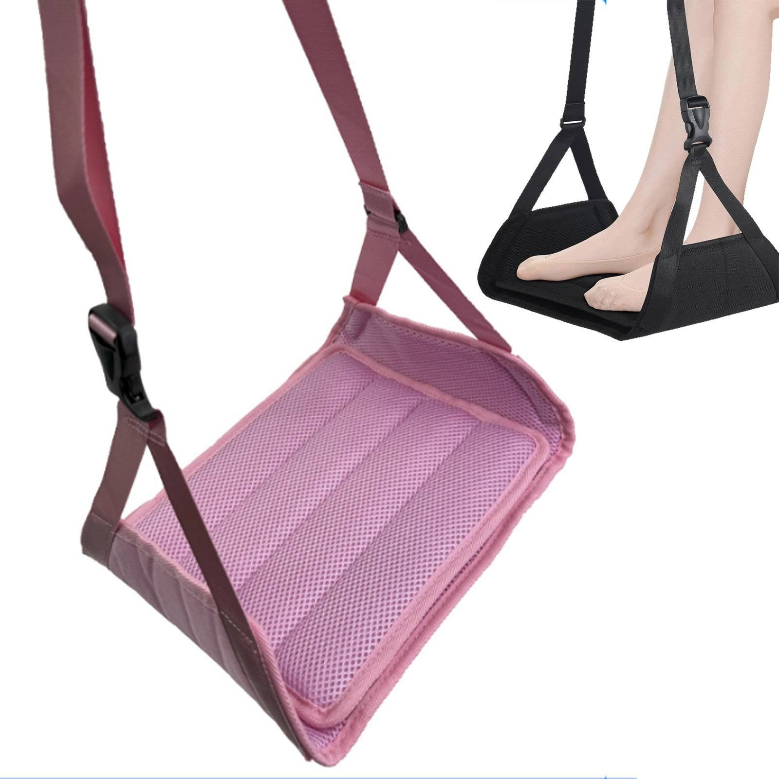Airplane Foot Hammock (Memory Foam), Perfect Airplane Footrest to Relax ...