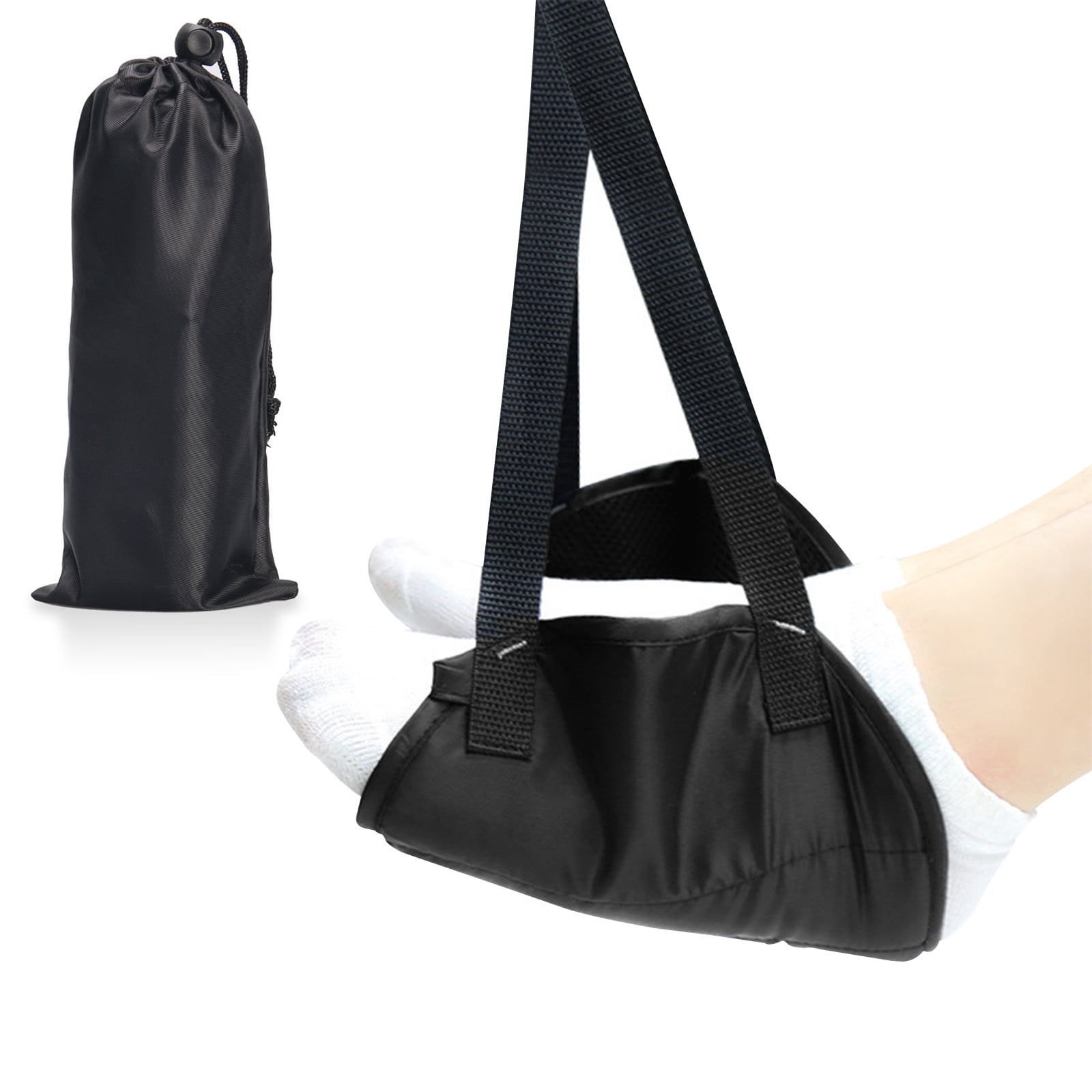 Airplane Footrest - Memory Foam Portable Air Plane Flying Travel Foot ...
