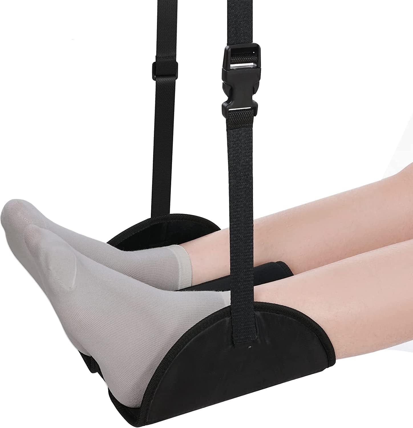 Airplane Footrest with Memory Foam Trianu Portable Travel Plane Leg ...