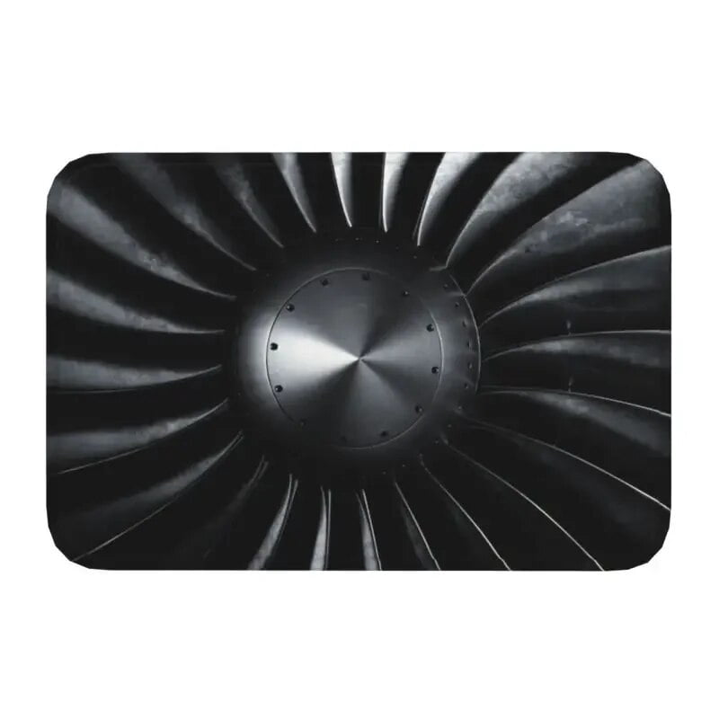 Airplane Jet Engine Floor Door Kitchen Bathroom Mats Indoor Flight ...