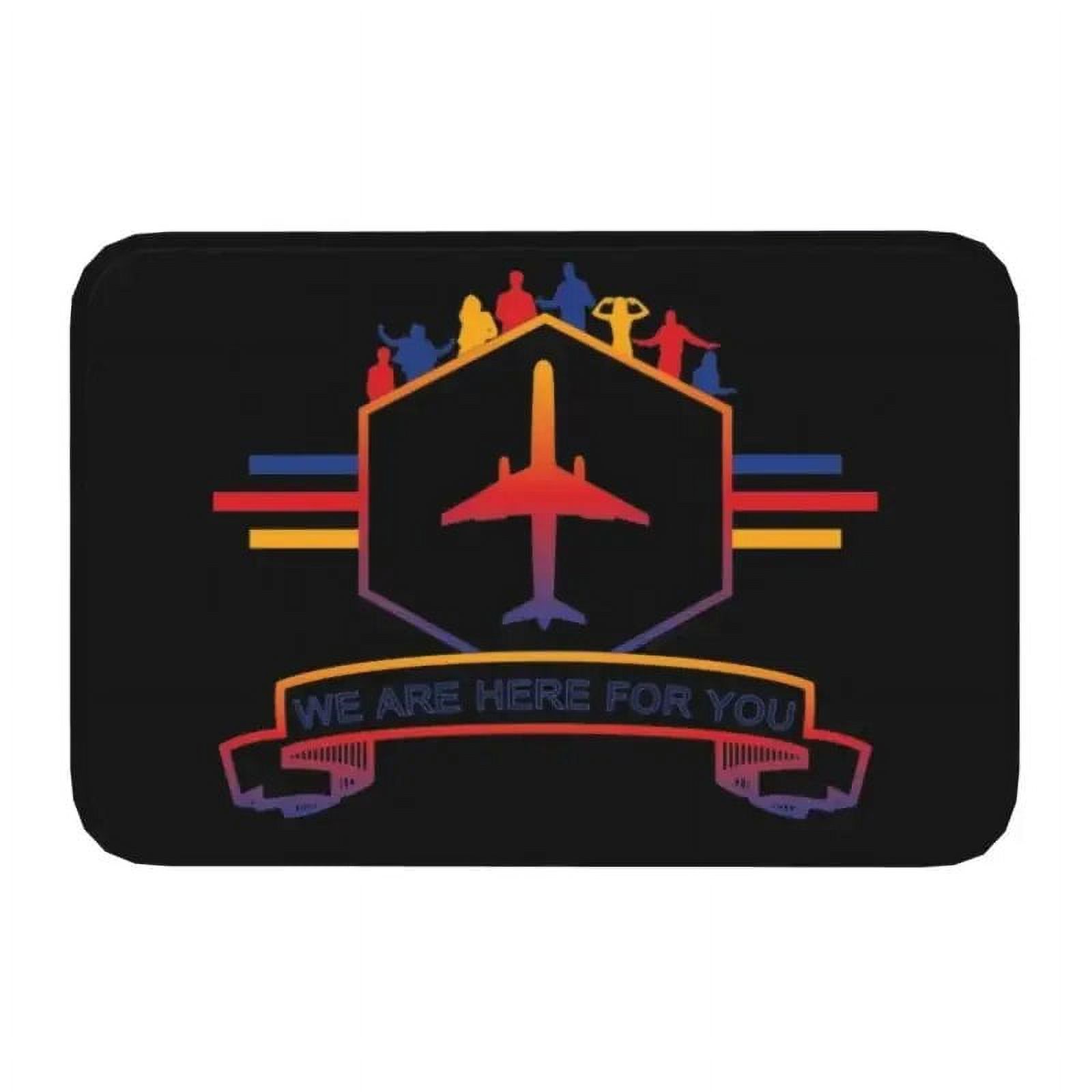 Airplane Jet Engine Floor Door Kitchen Bathroom Mats Indoor Flight ...