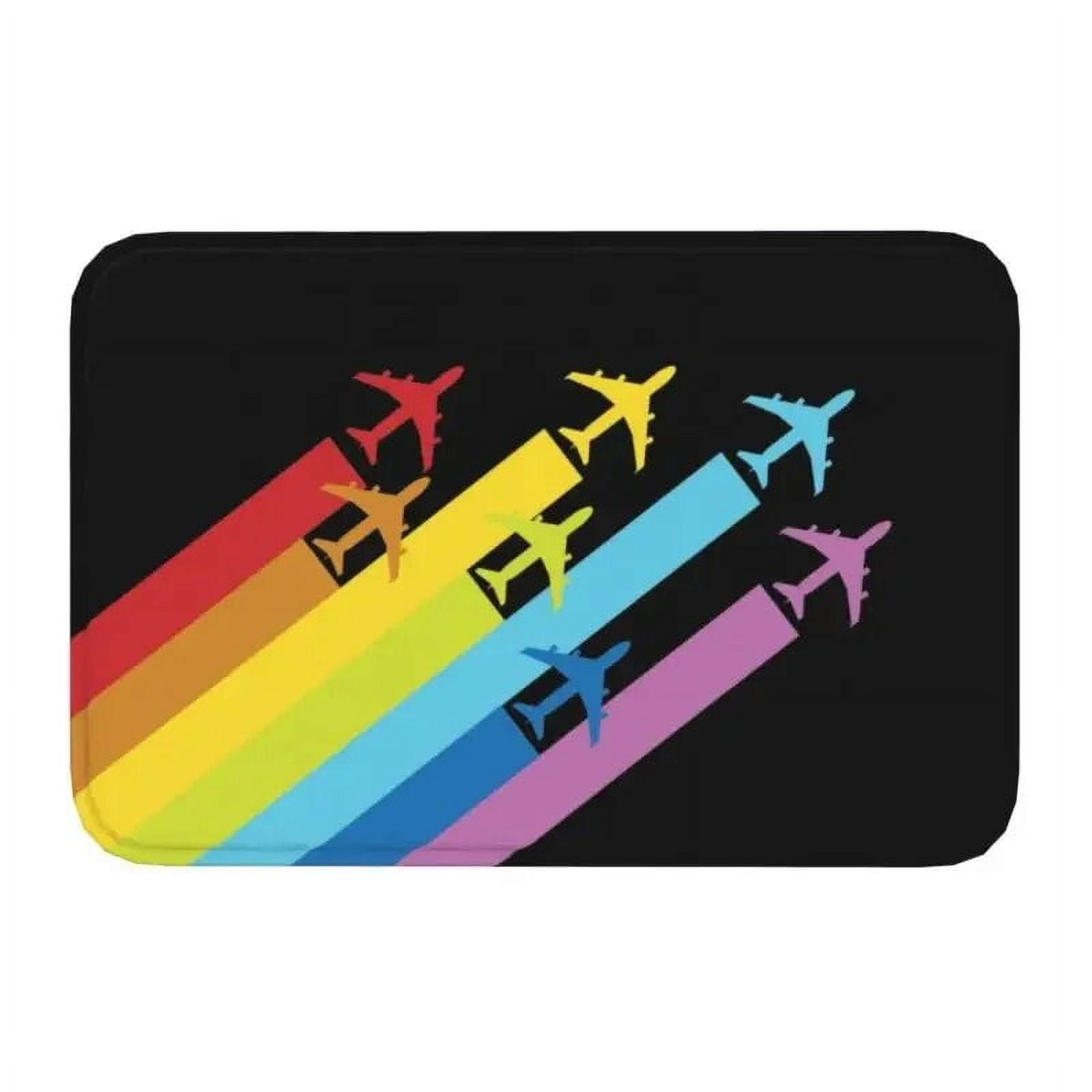 Airplane Jet Engine Floor Door Kitchen Bathroom Mats Indoor Flight ...