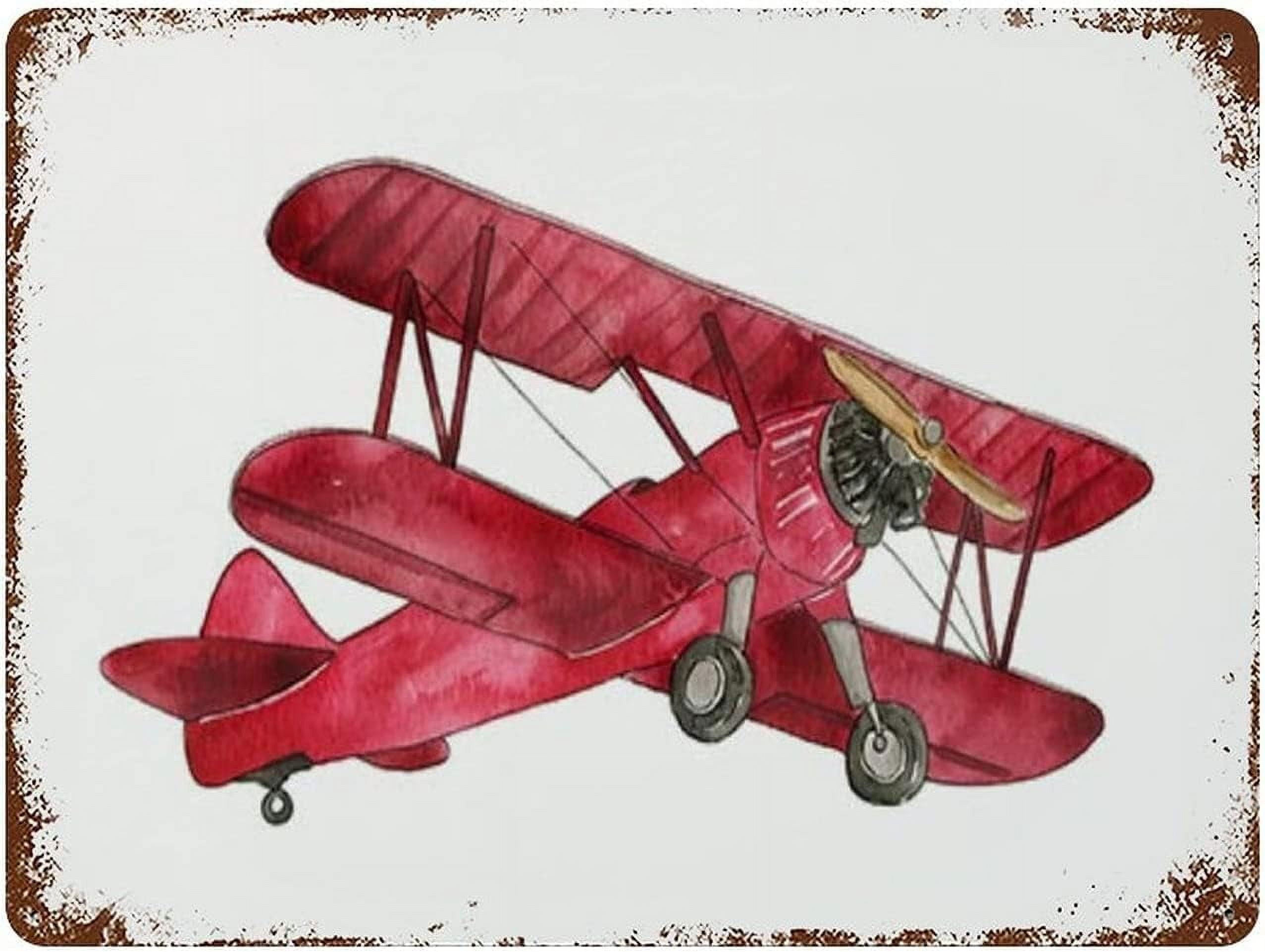 Airplane Kids Room Aviation Plane Helicopter Biplane for Boy Girl ...