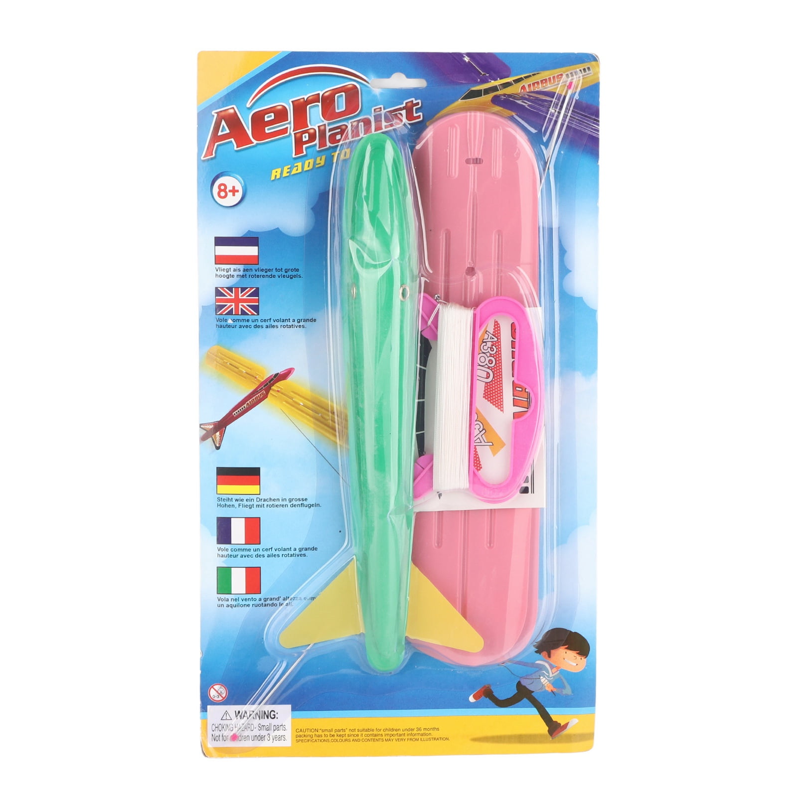 Airplane Kite Toy Safe Durable PE PVC Easy Assembly Light Portable ...