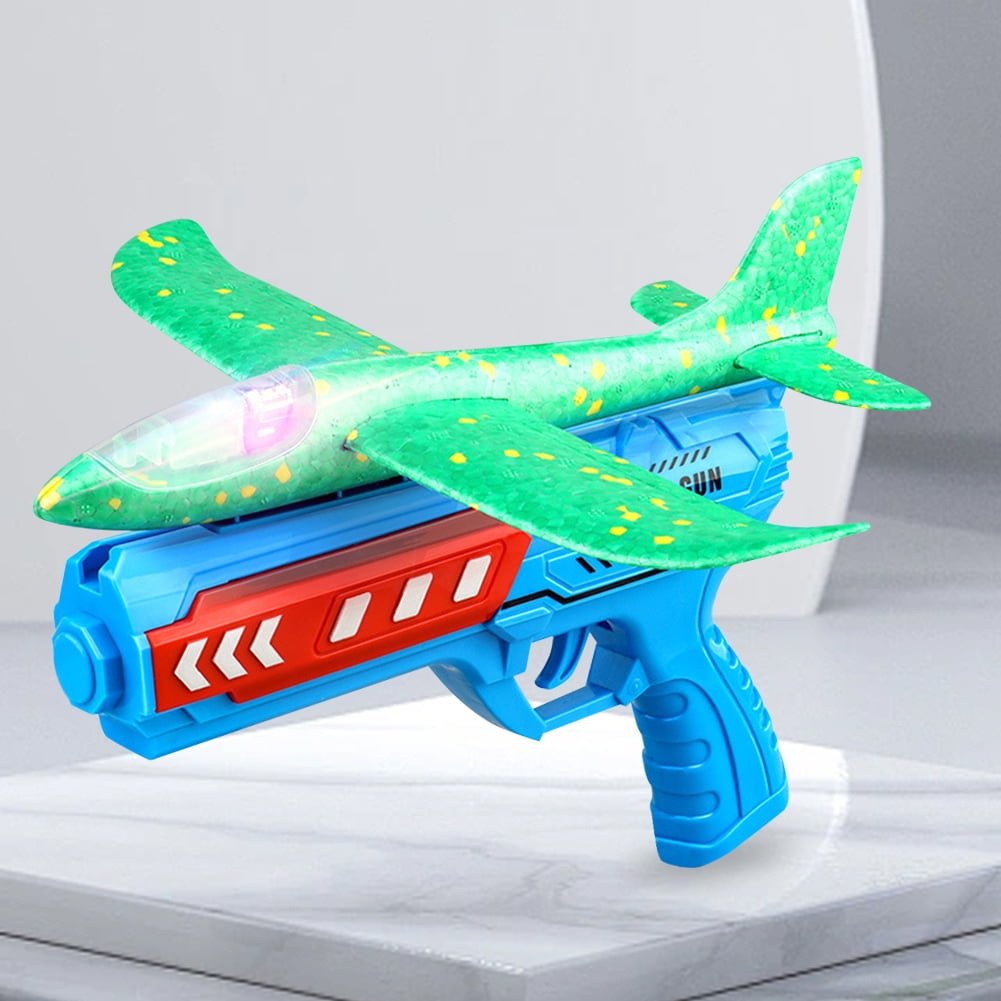 Airplane Launcher Toys Kids Catapult Guns Aircraft Shooting Toy Outdoor ...