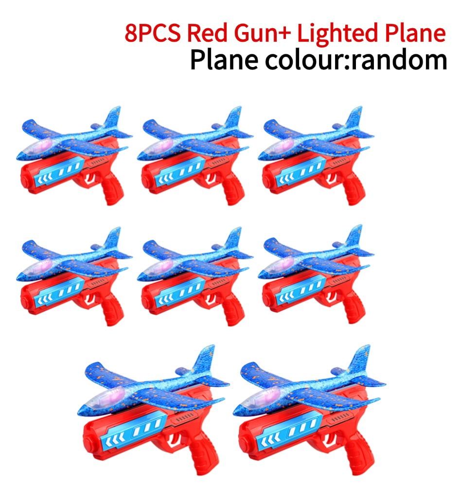 Airplane Launcher Toys Outdoor Sports Flying Toys Foam Launcher ...