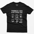 Airplane Lover Things Do Unique Design Aviation T-Shirt - Walmart.com