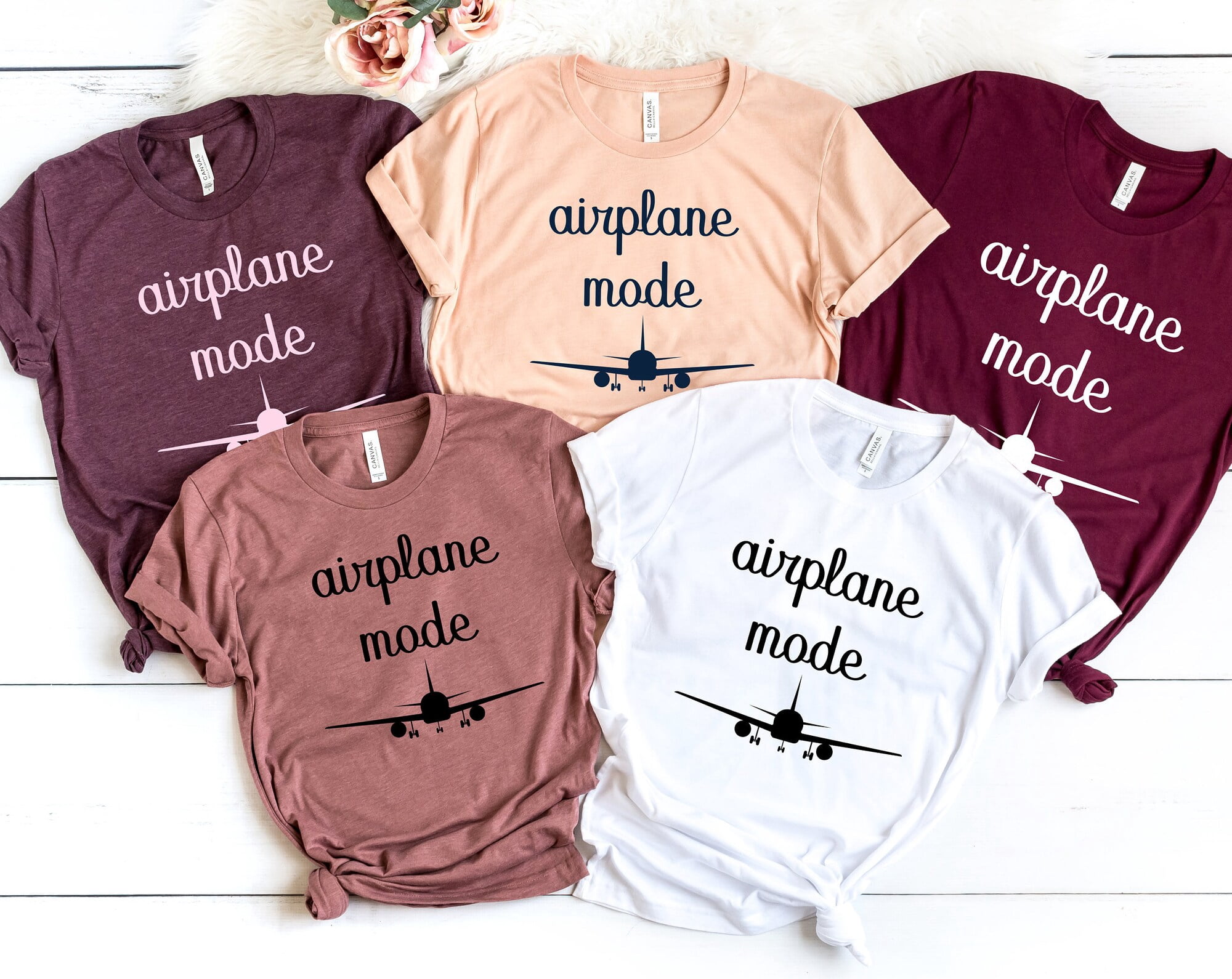 Airplane Mode 2 Travel TShirt Fun Shirts Tshirts Family Shirts Fun Tees ...