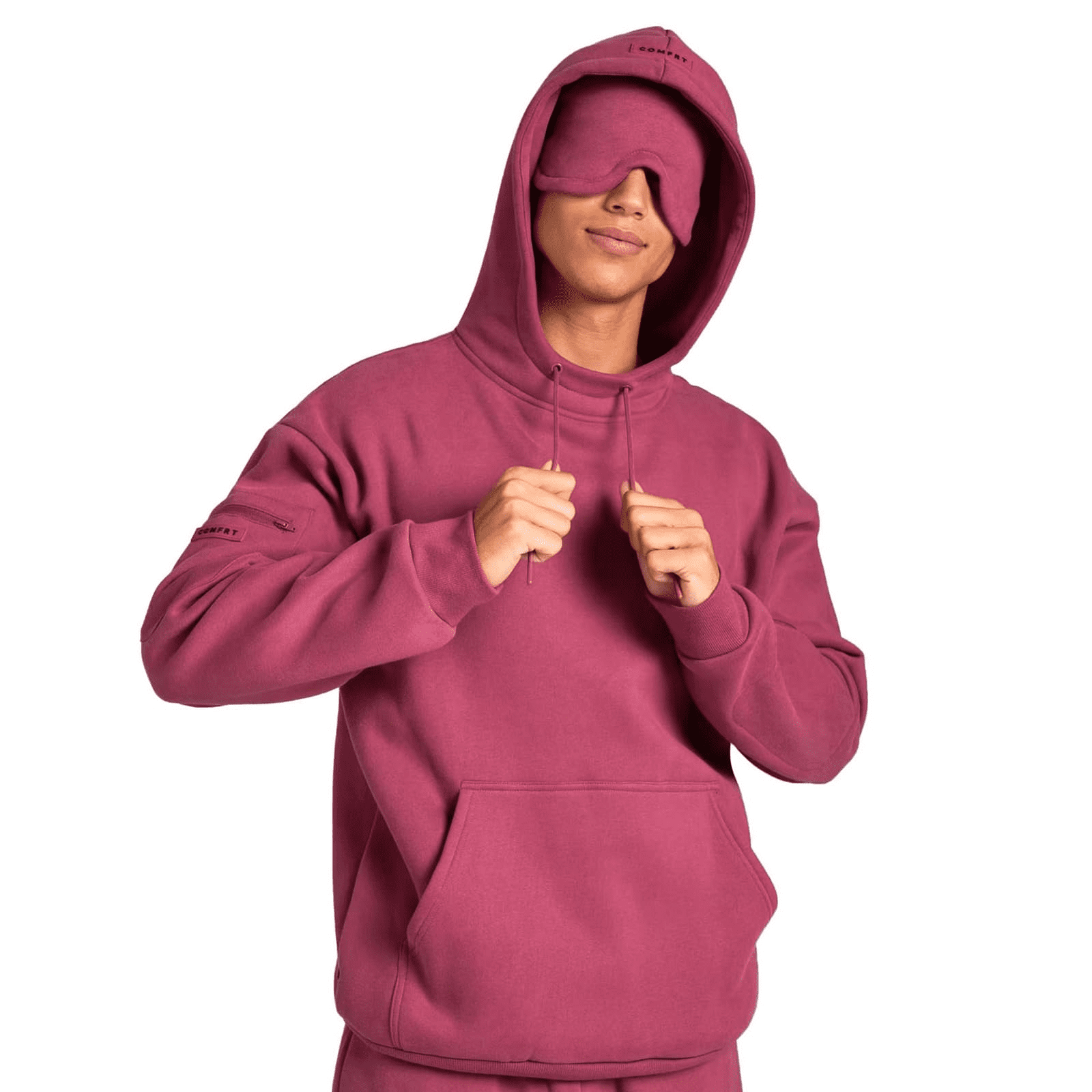 Airplane Mode Travel Hoodie with RFID Blocking Pockets, Lightweight ...