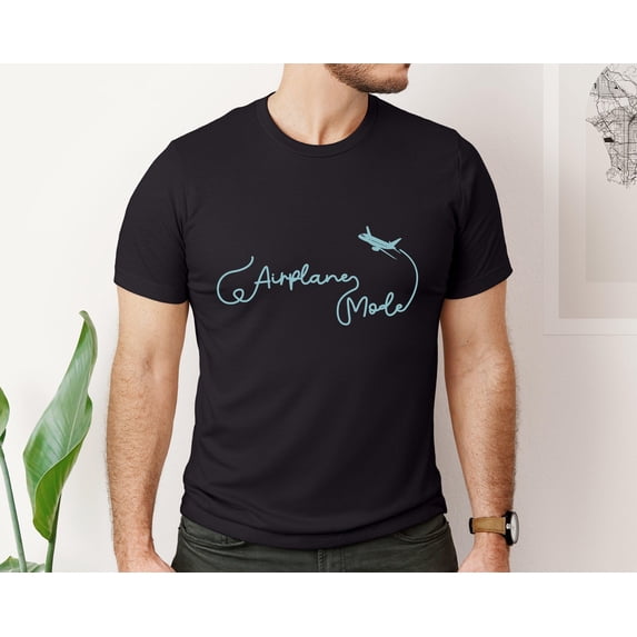 Airplane Mode Travel Shirt Funny Travel Lover Tee Pilot Vacation Shirt ...