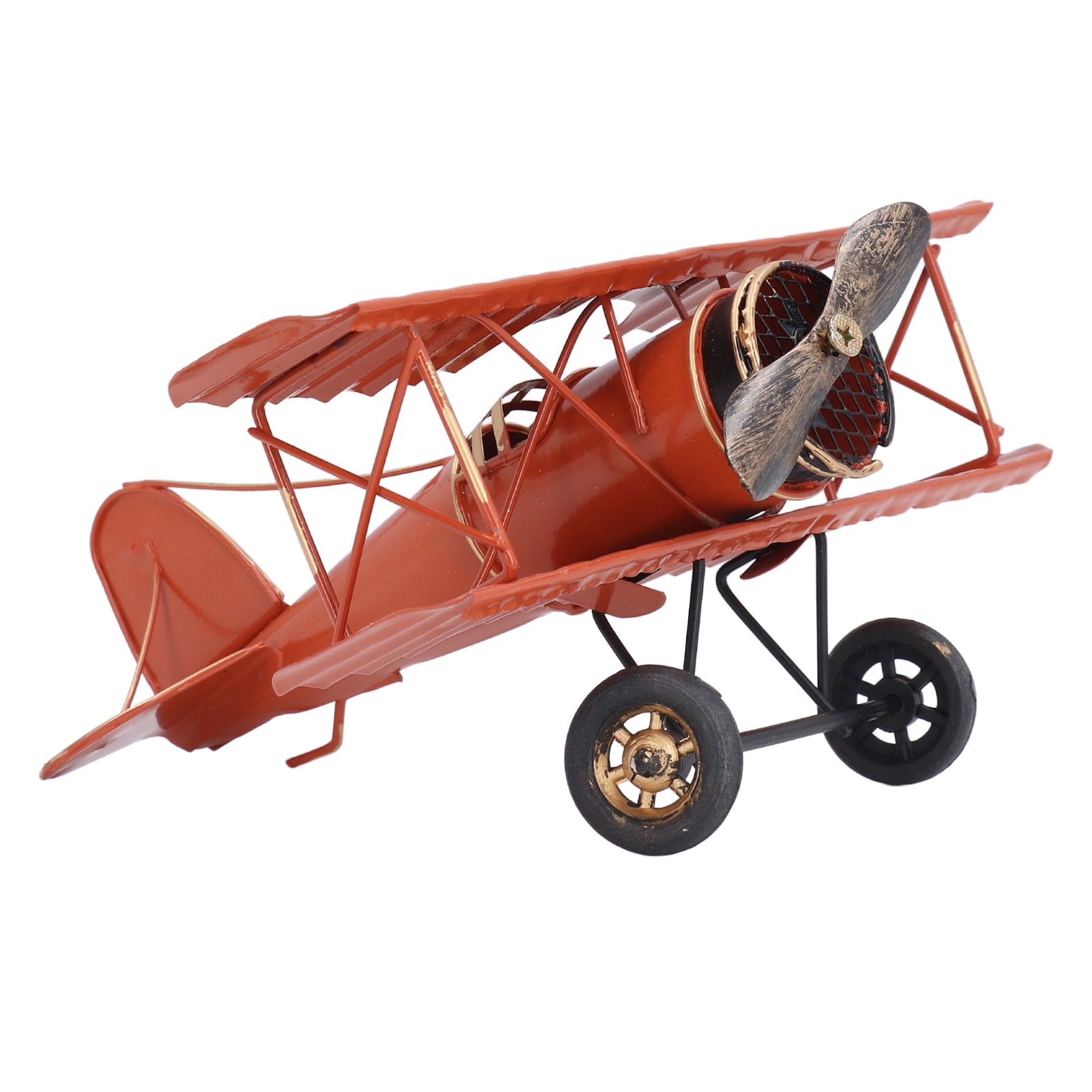 Airplane Model Retro Style Versatile Iron Art Aircraft Model Desktop ...