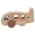 Airplane Model for Baby Marbles Design Wood Airplane Toy Simulated ...