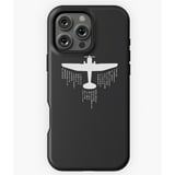 Airplane Phonetic Alphabet Gift N1245 Phone Case for iPhone 17 16 15 14 ...