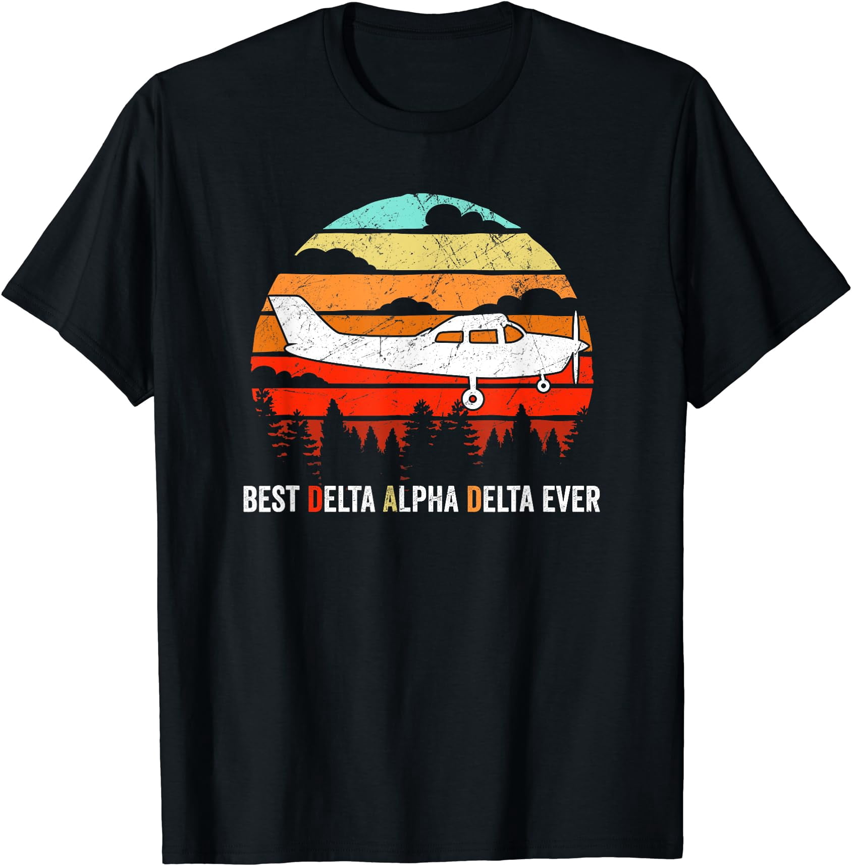 Airplane Pilot Best Dad Flying Gift T-Shirt - Walmart.com