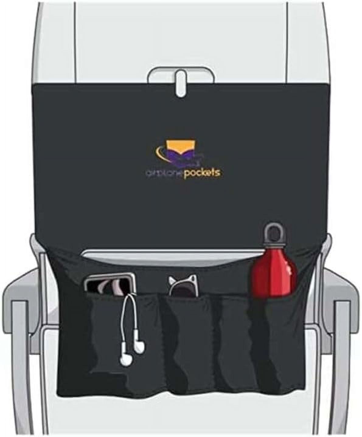 Airplane Pockets Airplane Tray Table Cover , Seat Back Organizer ...