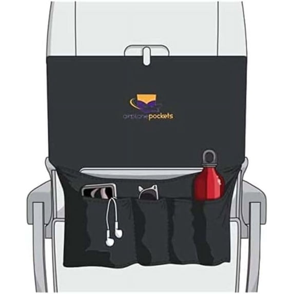 Airplane Pockets Airplane Tray Table Cover , Seat Back Organizer ...