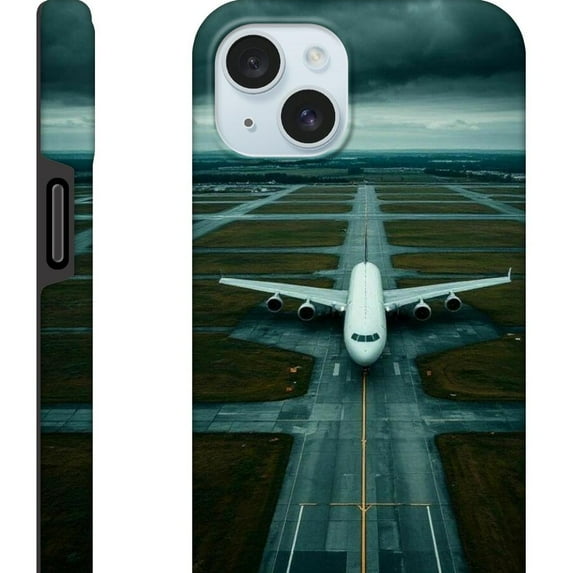 Airplane Runway iPhone Case Aviation Art Design Compatible with iPhone ...