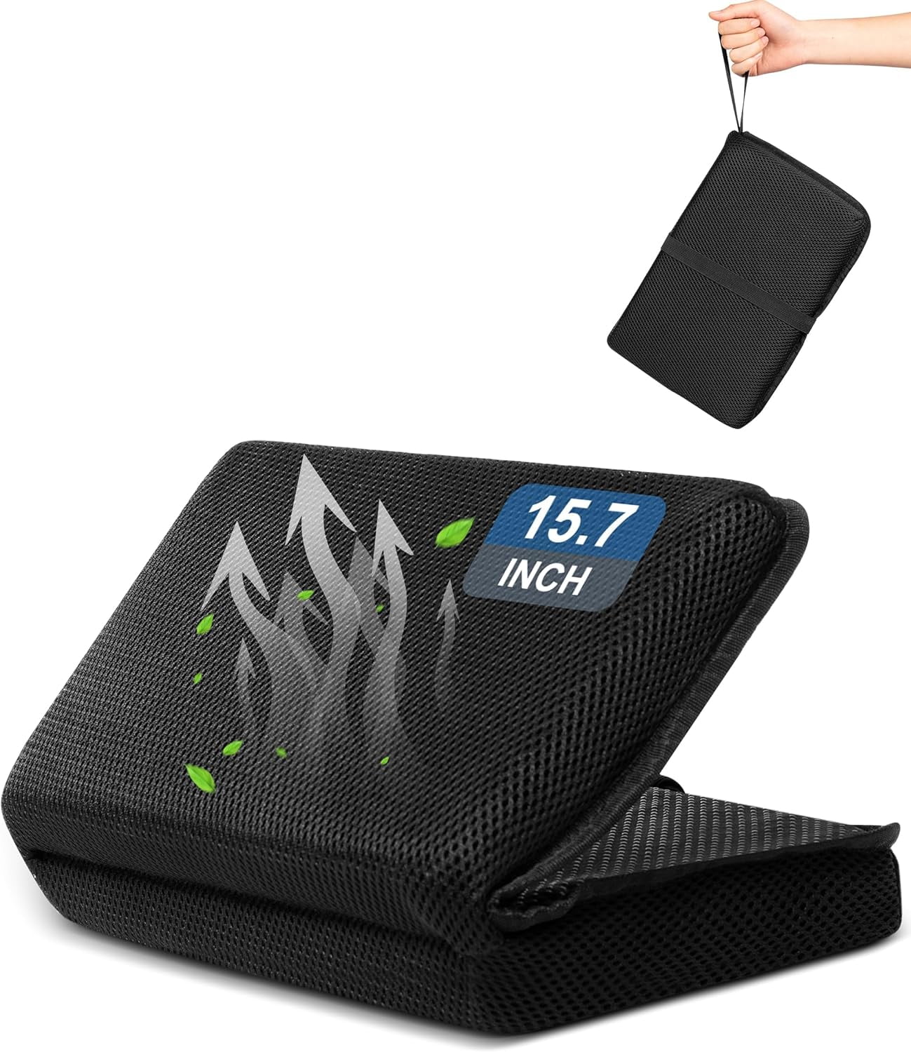 Airplane Seat Cushion Portable Travel for Comfort Foldable Stadium Pad ...