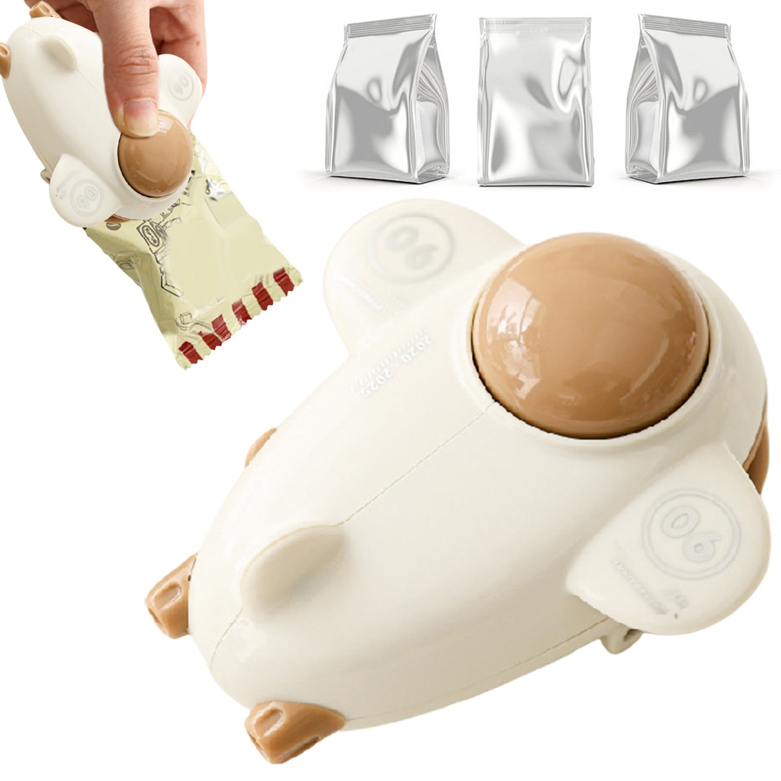 Airplane-Shaped USB Rechargeable Bag Sealer, Cordless Handheld Heat ...