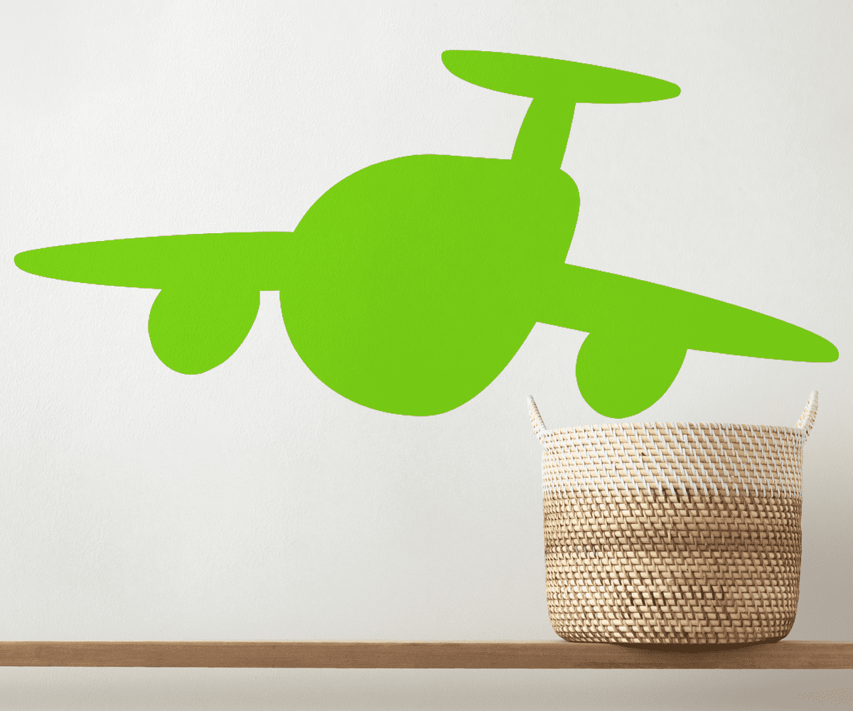 Airplane Stencil - Art and Wall Stencil (12"x36") - Walmart.com
