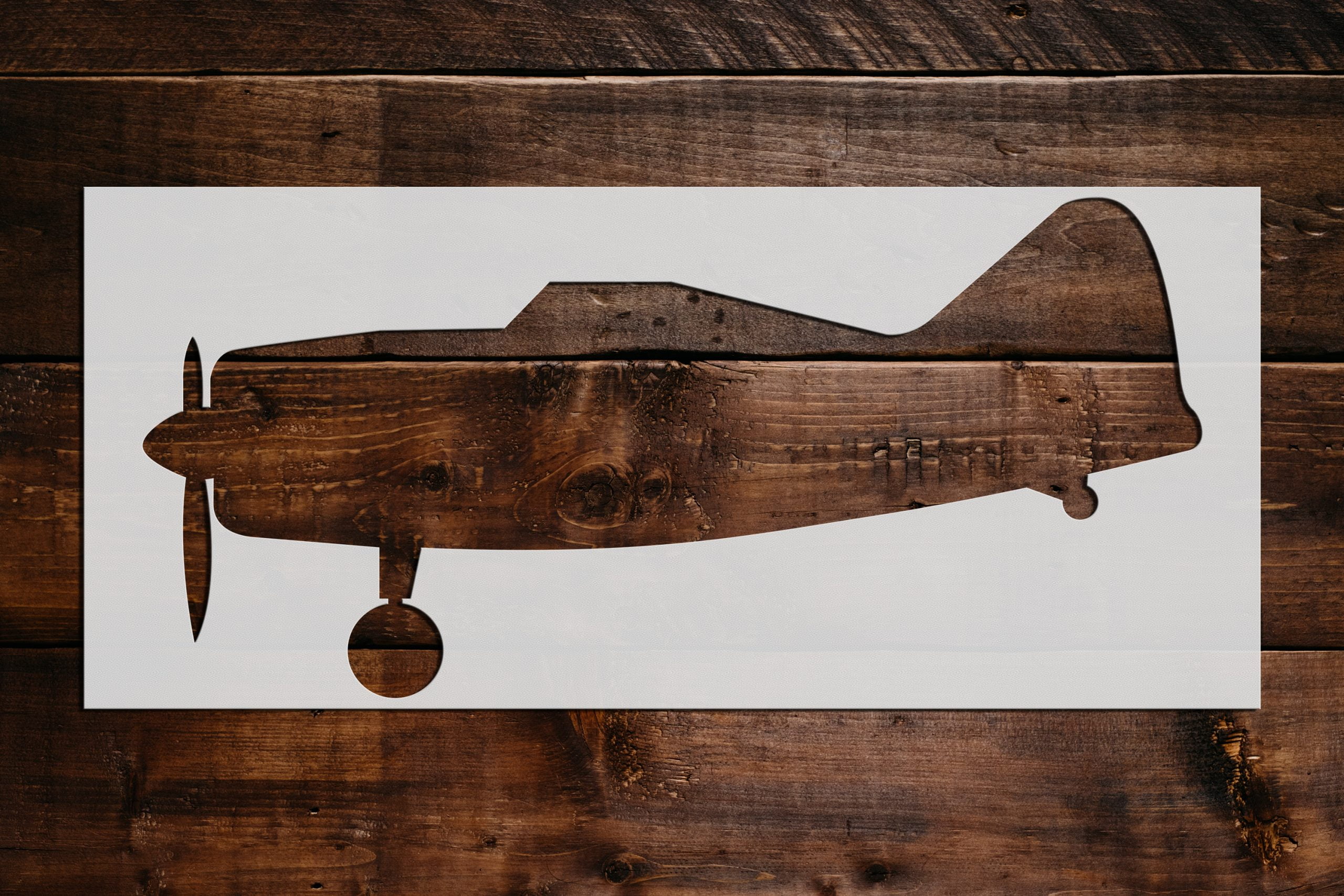 Airplane Stencil - Art and Wall Stencil (24"x72") - Walmart.com