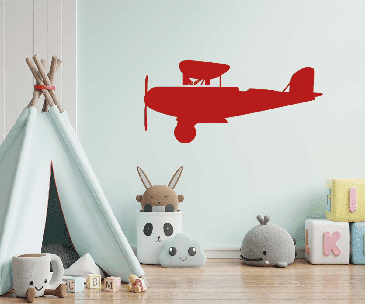 Airplane Stencil - Art and Wall Stencil (3"x6") - Walmart.com