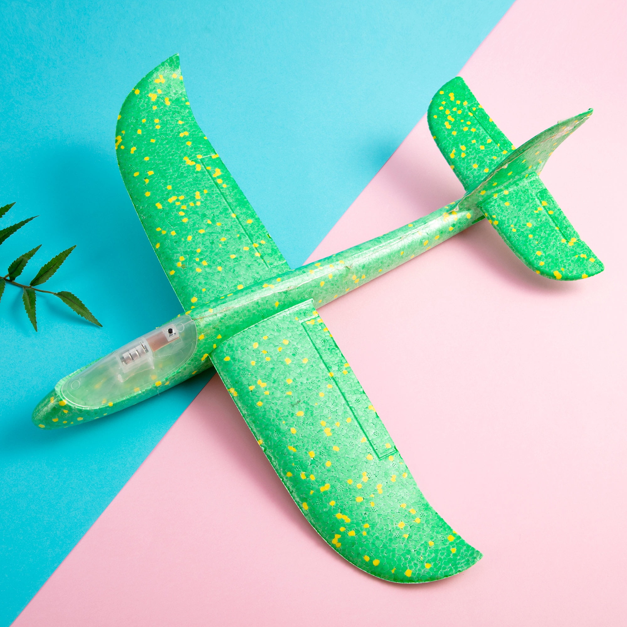 Airplane Toys,1-4 Pack LED Airplane Toys,18.5" Throwing Foam Plane,2 ...
