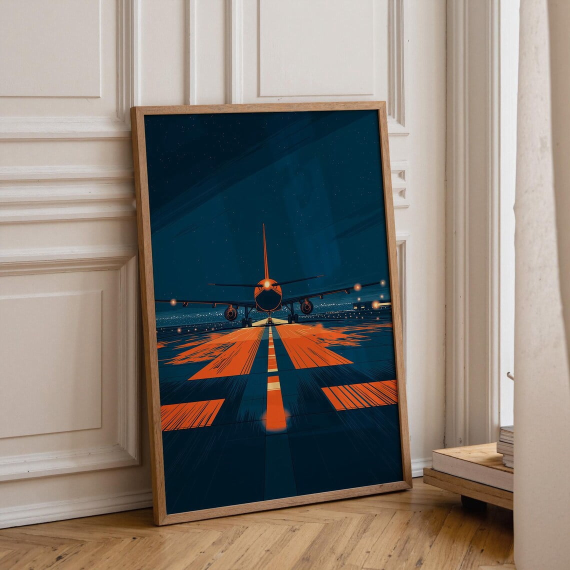 Airplane Wall Art, Vintage Aviation Poster, Modern Aircraft Print ...