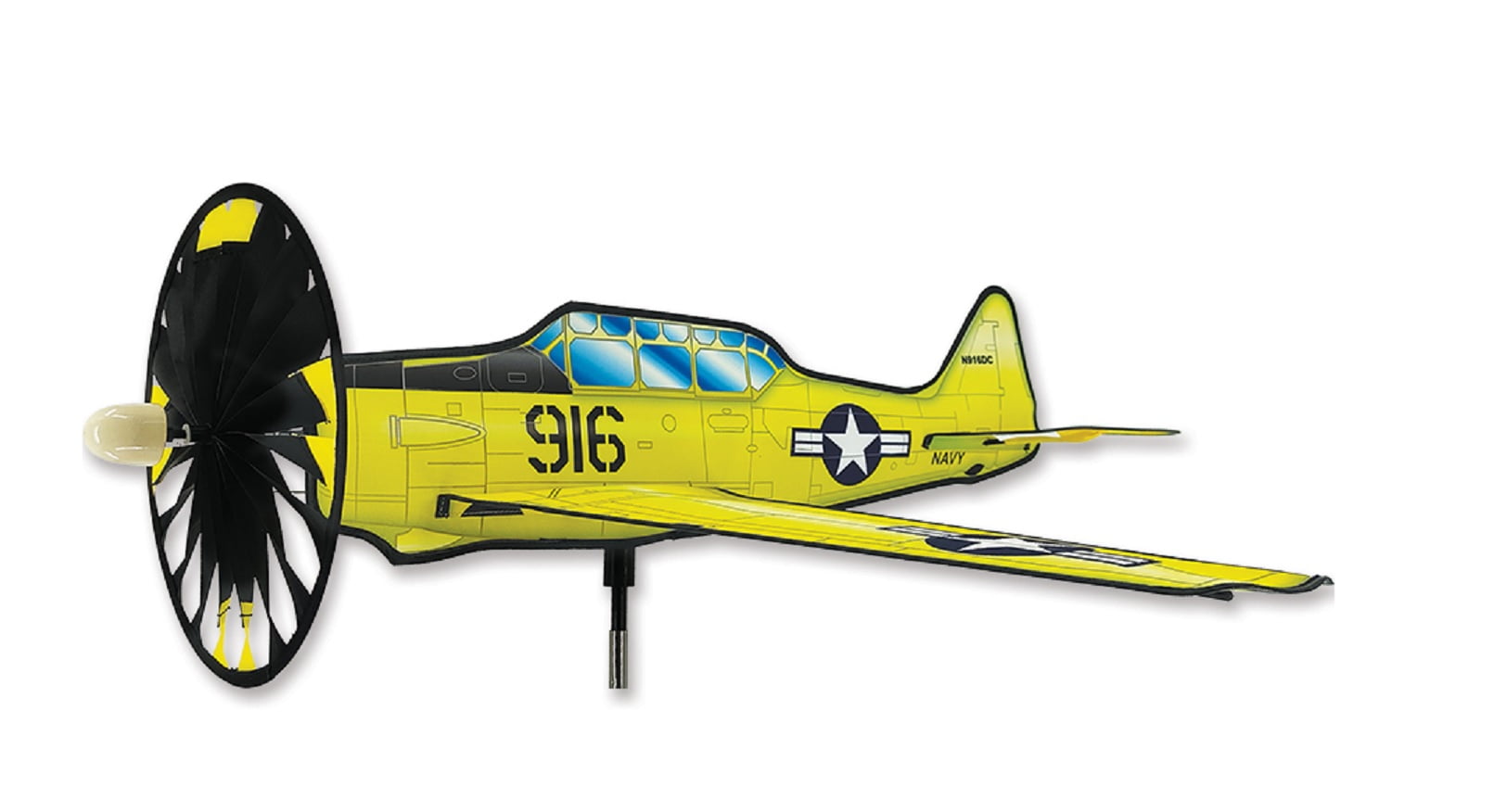 Airplane Wind Spinner-Whirligig - Texan T6 - by Premier Kites - Lg ...