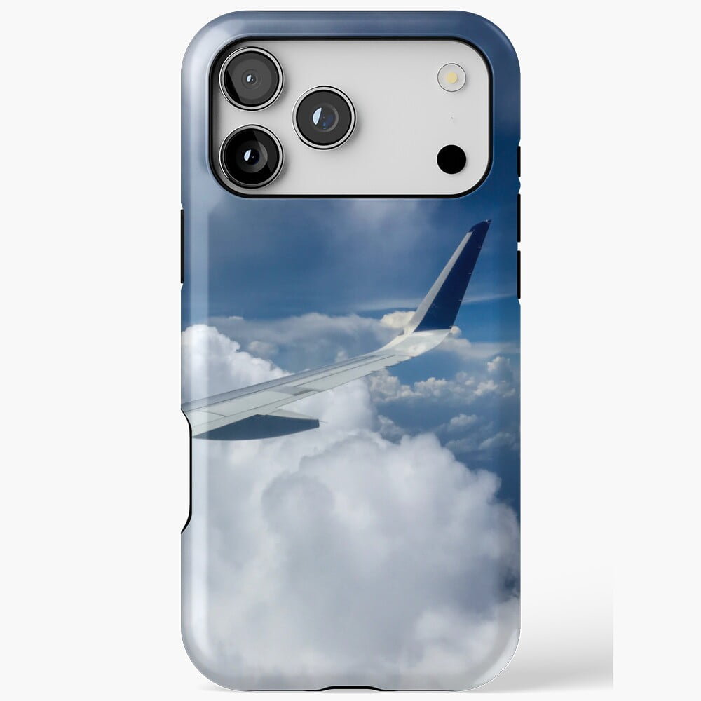 Airplane Wing Aviation Travel Artwork iPhone Case 17 16 15 14 13 12 11 ...