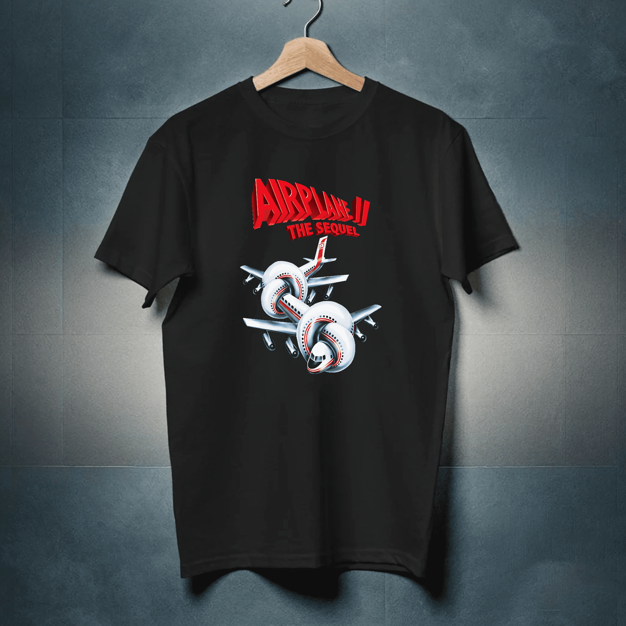 Airplane Zucker Abrahams Zucker Movie Parody Comedy Fan Oveur Blue,T ...