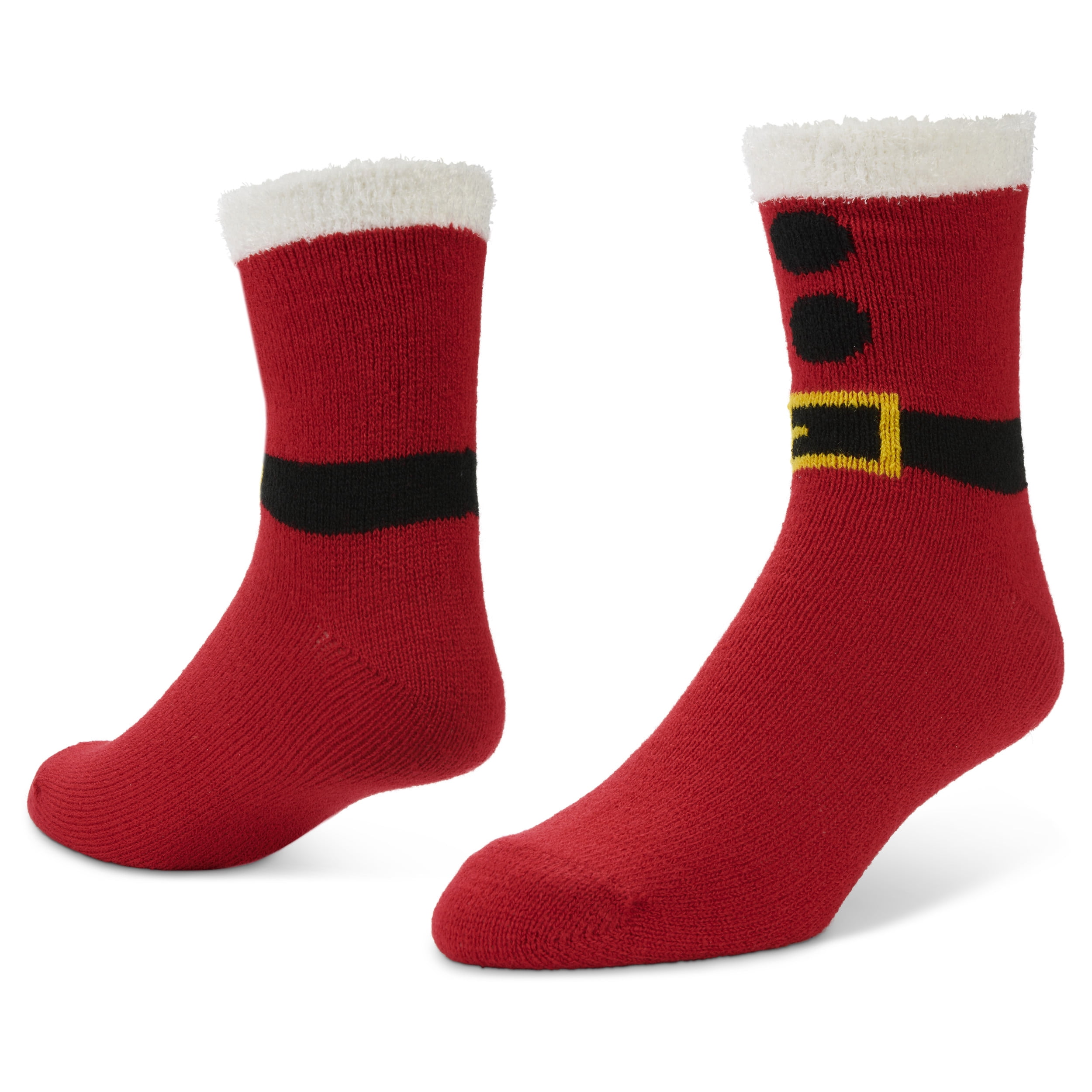 Airplus 2024 Double Layer Crew Sock Men's Santa Suit Red, 8-12.5 - Walmart.com