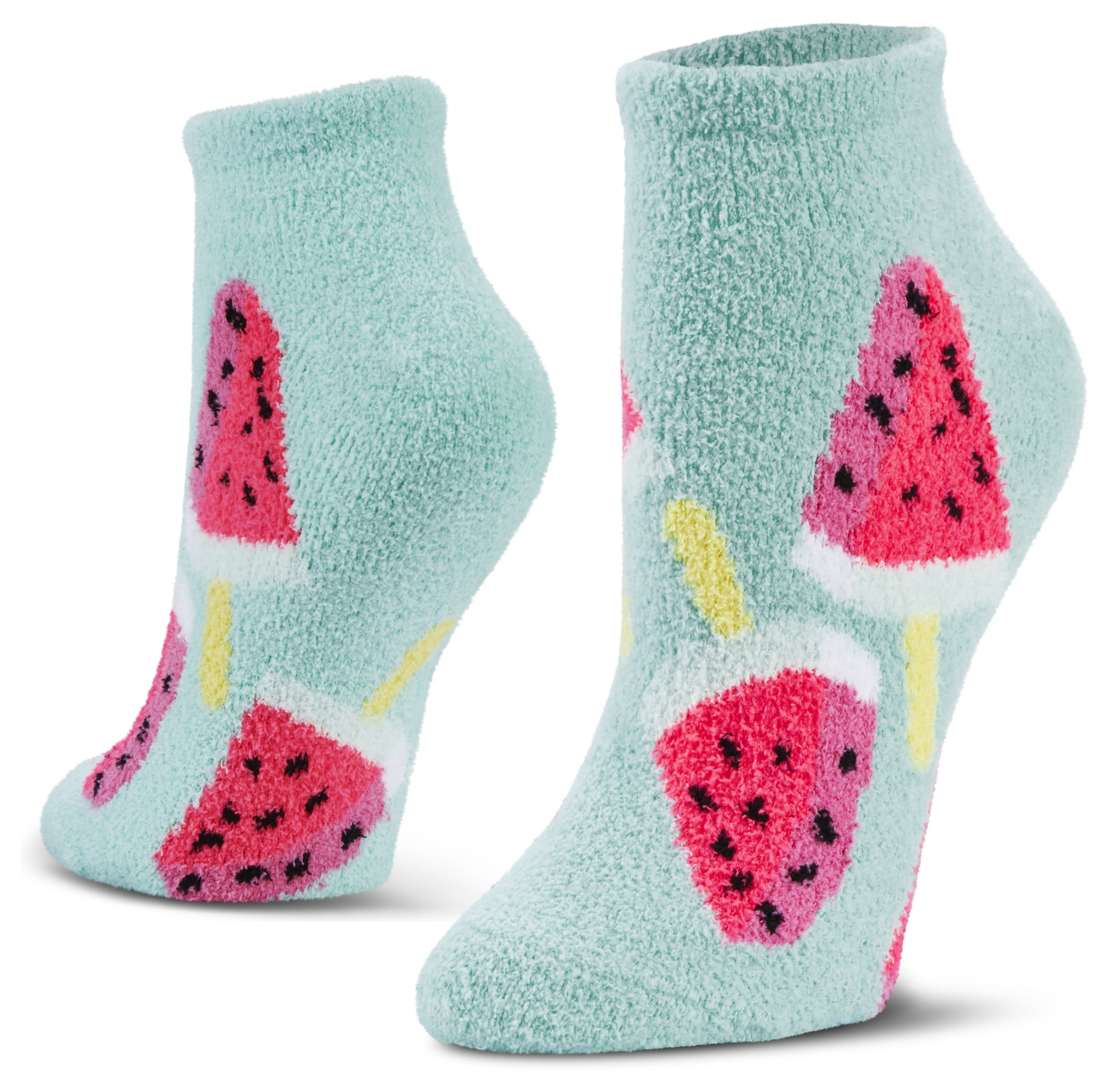 Airplus Lavender Quarter Sock Spring Teal Watermelon Women's 5-10 ...