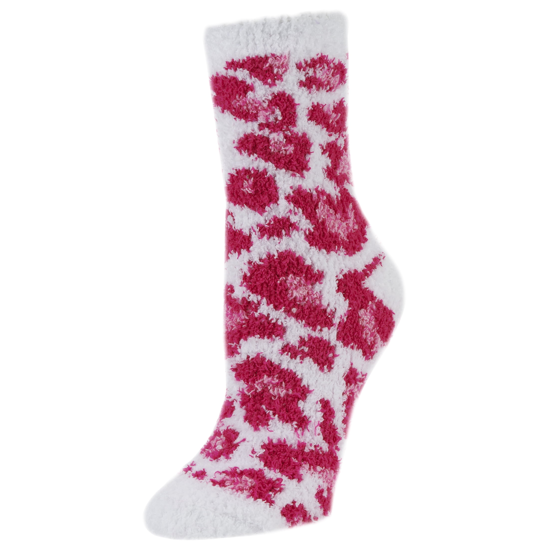 Airplus Spa Crew Socks Cheetah women's - Aloe-Infused Cozy Comfort ...