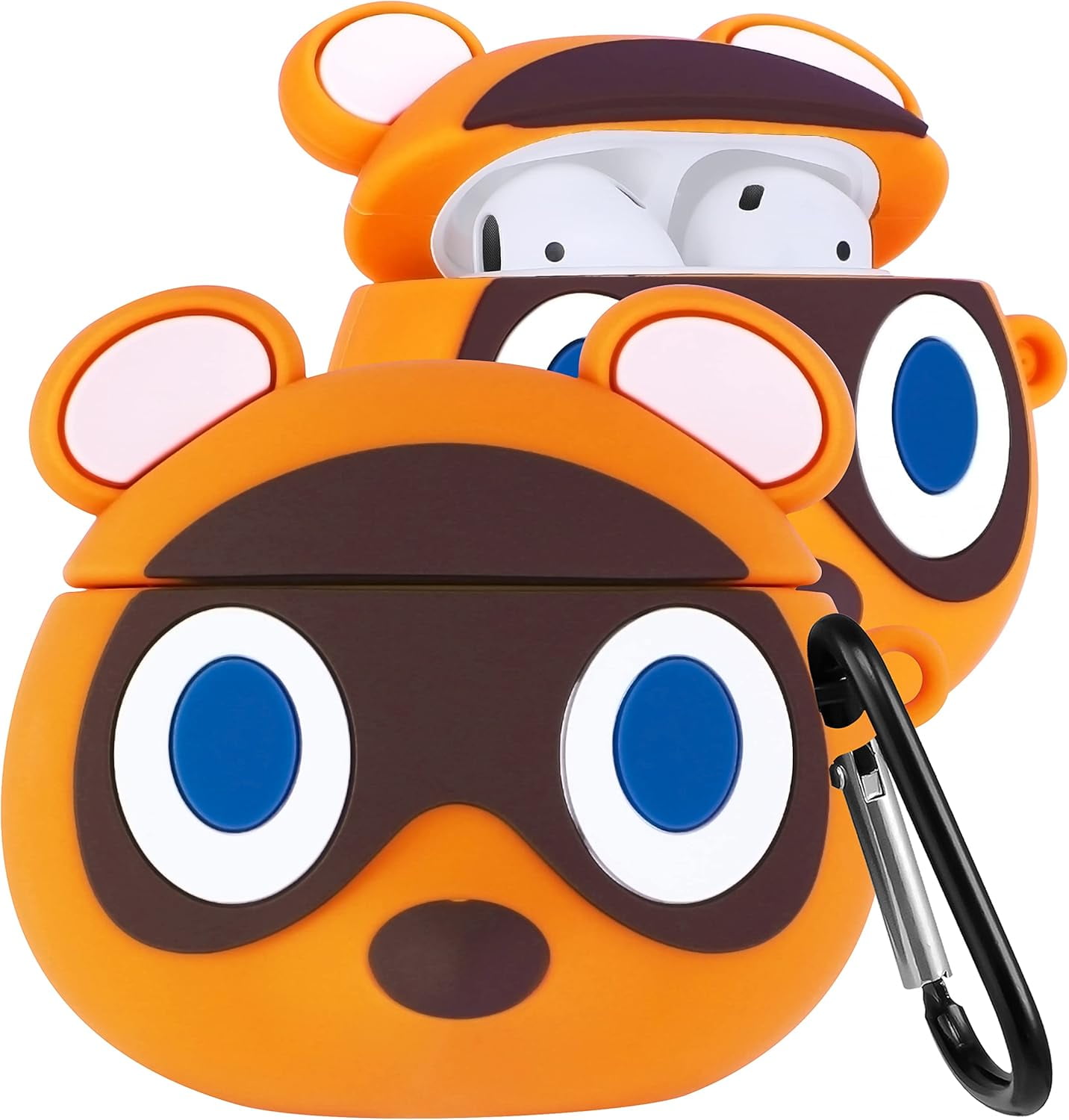 for Airpod 1&2 Case Cute Cartoon 3D Soft Silicone Air Pods Funny Cover ...