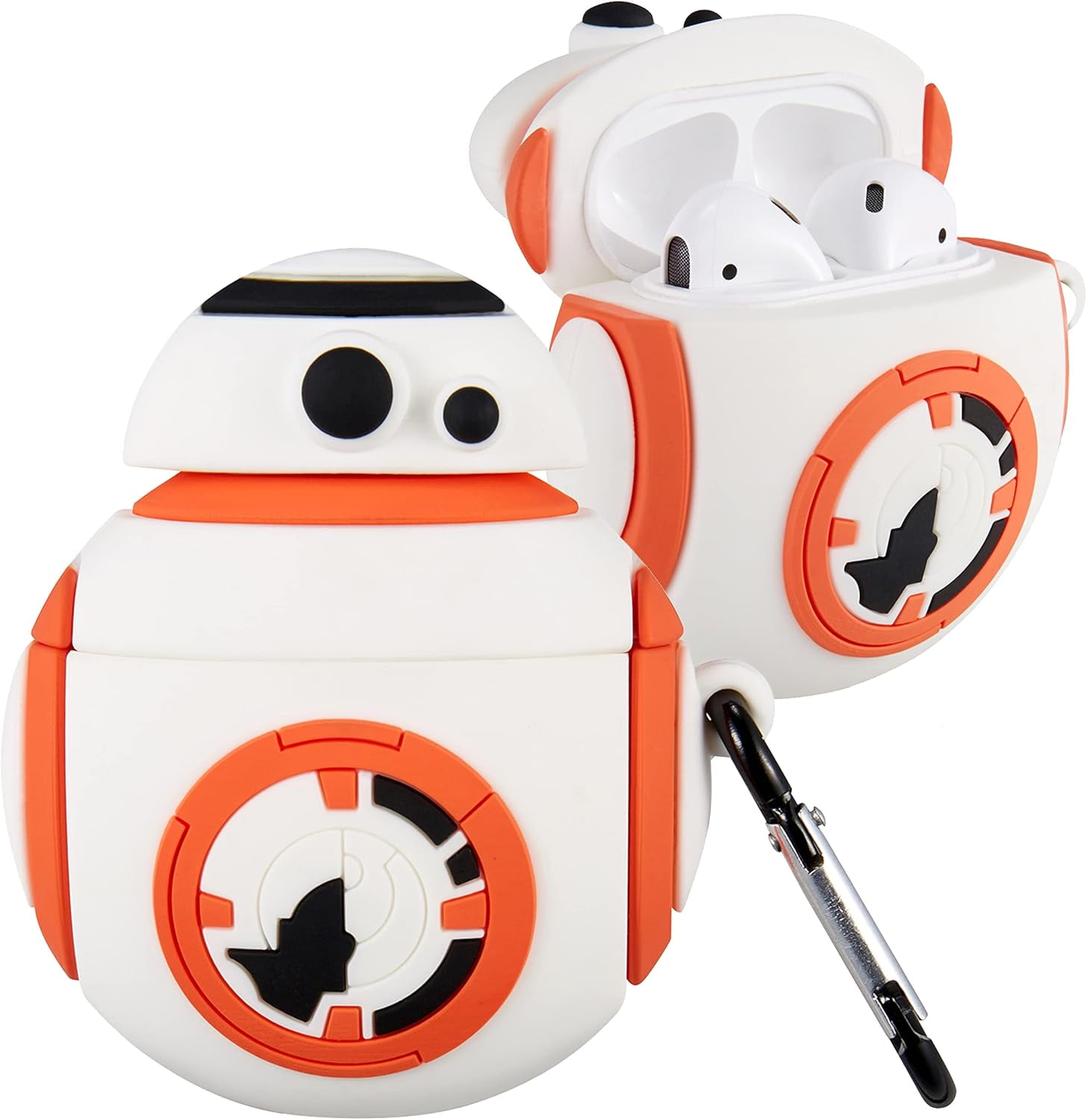 for Airpod 1&2 Case Cute Cartoon 3D Soft Silicone Air Pods Funny Cover ...