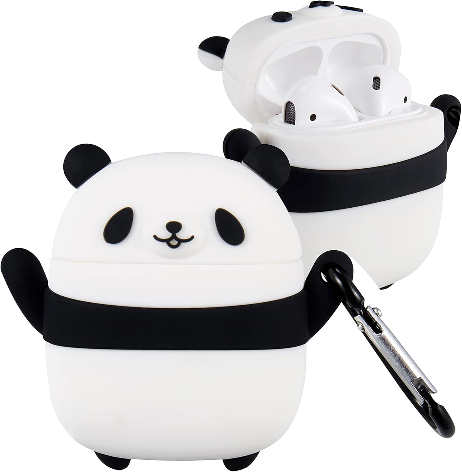 for Airpod 1&2 Case Cute Cartoon Character 3D Soft Silicone Air Pods ...