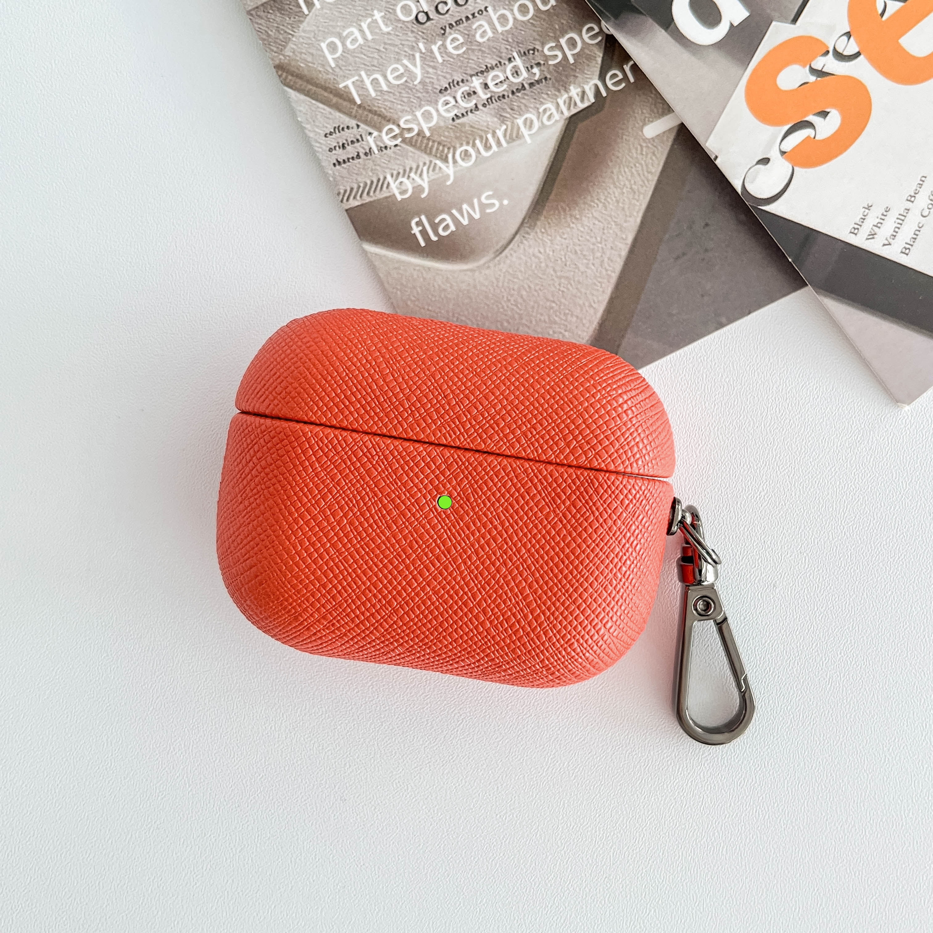 for Airpods 2nd Gen / 1st Gen Case, Cross Texture PU Leather Wireless ...